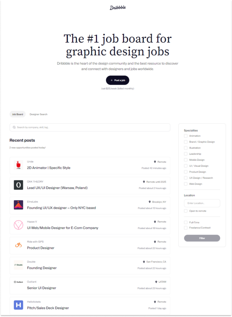 2024 Dribbble Design Guide - a Comprehensive Guide for Design Enthusiasts
