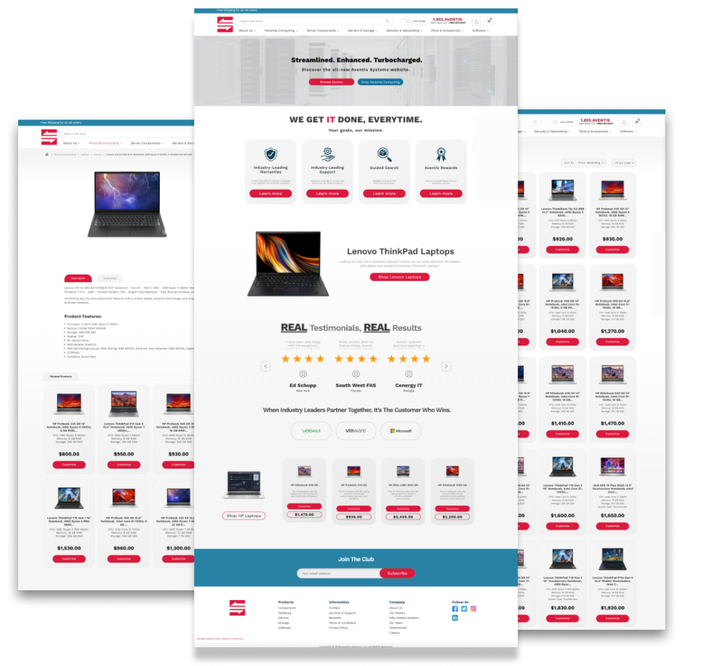 Aventis Systems' BigCommerce Upgrade with MAKDigital